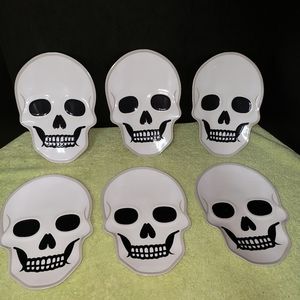 Target | Dining | 6pc Halloween Skeleton Plate Set | Poshmark